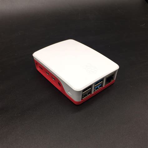 Raspberry Pi 공식 케이스 Abs Raspberry Pi 4용 2부분 보호 인클로저