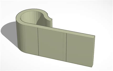 3d Design Tlc Cable Clip Tinkercad