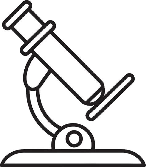 Premium Vector Microscope With Rotating Objective Lenses Vector Illustration