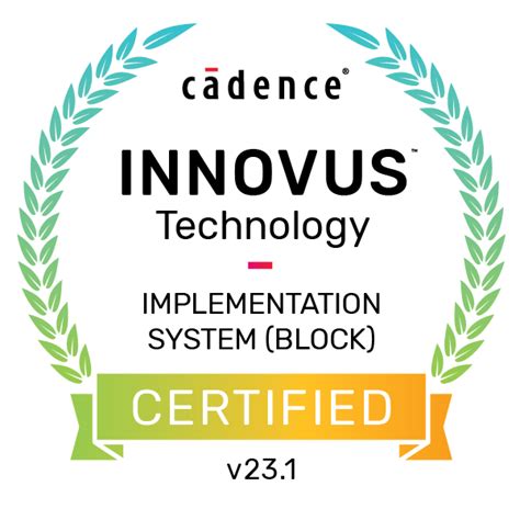Innovus Implementation System Block Training Course Cadence