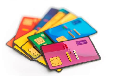 Premium Photo Colorful Stack Of Credit And Debit Cards