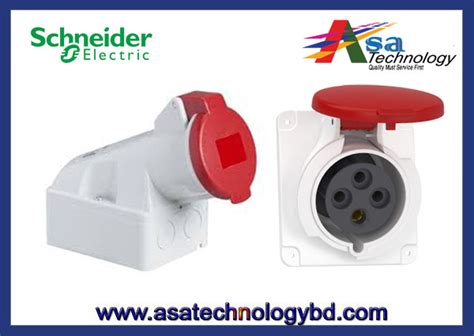 Asa Technology Schneider Industrial Socket 32a 4 Pin Floor Type