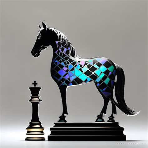 Premium Photo Imagine A Knight Chess Piece Like Youve Never Seen