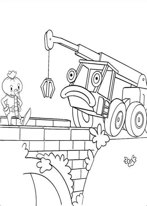 Bob The Builder Lofty Coloring Coloring Pages