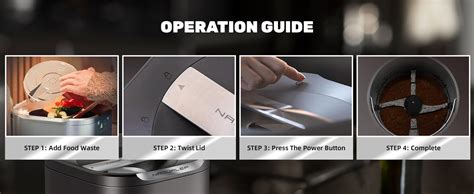 Nagual Smart Electric Composter For Kitchen Counter 25l Mill