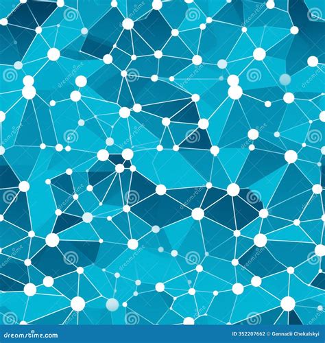abstract network diagram with connecting lines and nodes in shades of