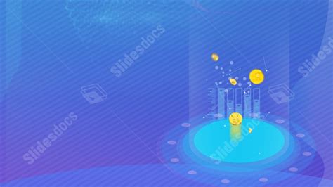 Future Smart Technology Blue Powerpoint Background For Free Download