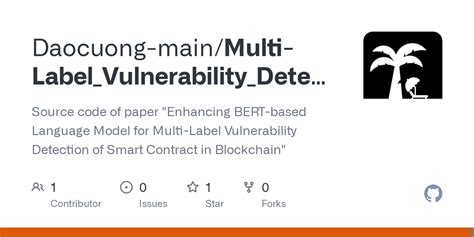 Github Daocuong Mainmulti Labelvulnerabilitydetection Source Code
