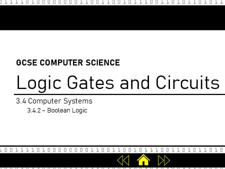 Computer Systems Logic Gates Circuits Teaching Resources