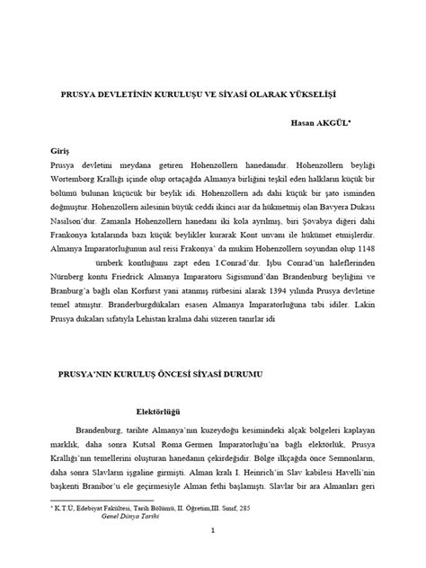 Prusya Devleti Pdf