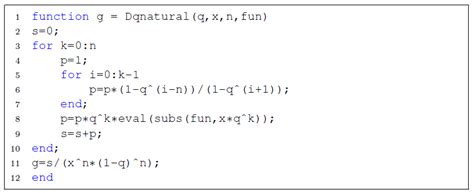 Figure Matlab Lines For Calculation D N Q W X Download Scientific Diagram