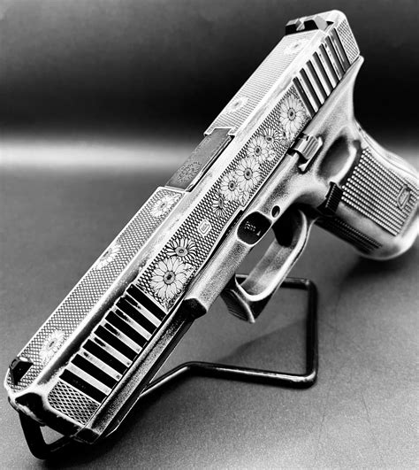 Custom Pistol Slide Engraving