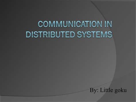 Chapter 4 Communication In Distributed Systemppt