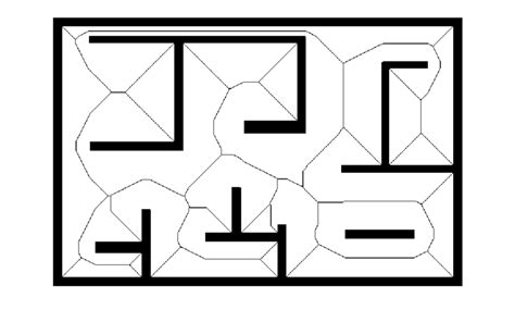 Map Of The Room With The Voronoi Made By Skeletonization Download Scientific Diagram