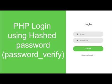 Validación De Contraseñas En PHP Y MySQL Con Password verify MySQL YA