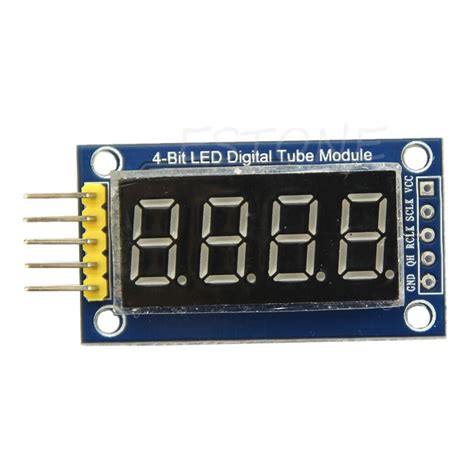 4 Bits Tube Led Display Module Four Serial For Arduino 595 Driver Robodo