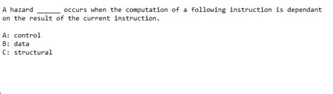 Solved Computer Architecture Question Can You Provide