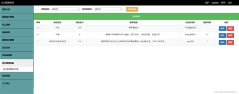 小商品零售平台后台管理系统（网页制作day1~）订货商城的后台页面是怎么样的如何设计 Csdn博客