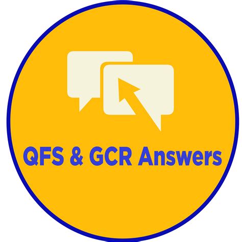 Qfs And Gcr Answers