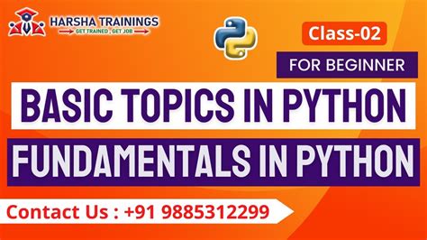 Python Fundamentals For Beginners Python Programming Learn Python
