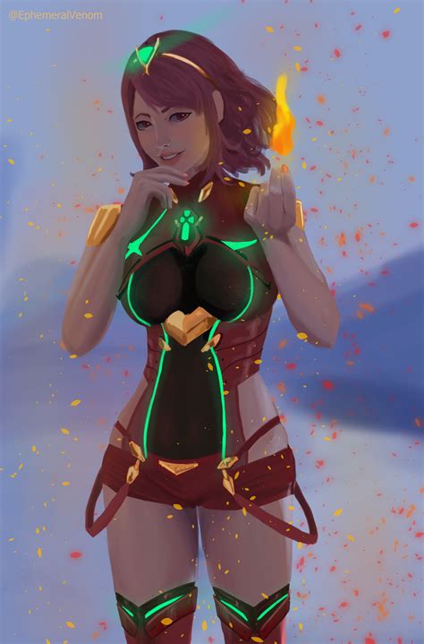 Pyra Fanart Scrolller
