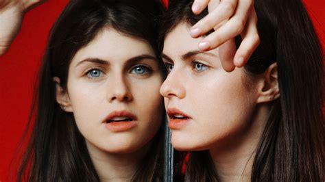 Alexandra Daddario Two Faces Photoshoot 4k Wallpaperhd Celebrities
