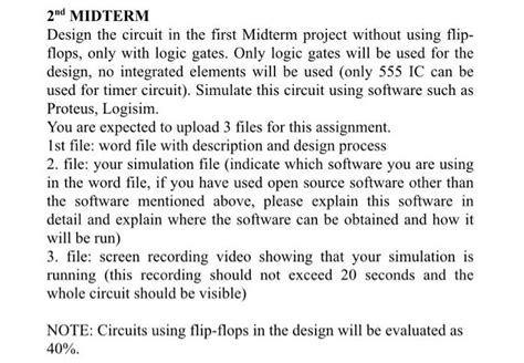 Solved Flops Only With Logic Gates Only Logic Gates Will