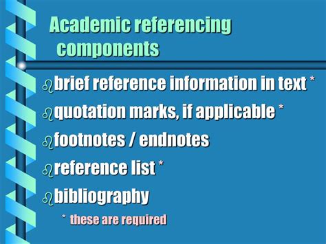 Ppt Referencing Your Research For Your 4510 Term Paper Powerpoint