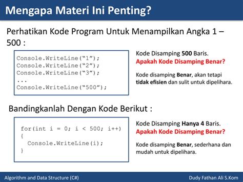 Algorithm And Data Structure Pengantar Pptx