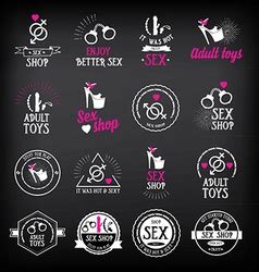 Sex Icons Royalty Free Vector Image VectorStock