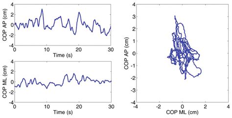 Example Of The Cop Trajectories In The Anterior Posterior Ap And