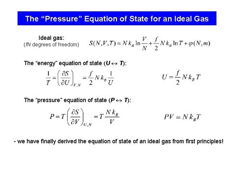 Lecture Entropy Of An Ideal Gas Ch