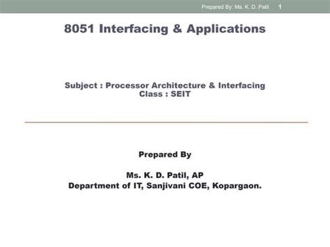 seven segment interfacing with 8051 pdf
