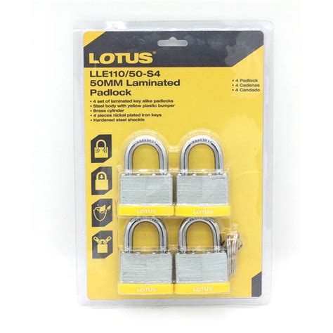 Lotus Padlock Keyed Alike 40mm 50mm Door Hardware And Locks Lotus Tools Philippines