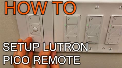 lutron pico remote manual