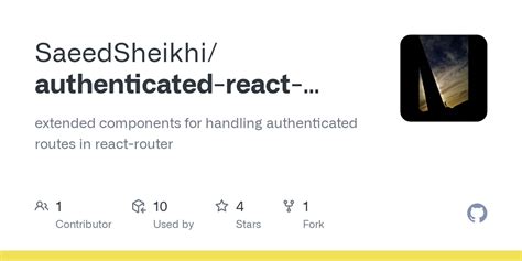 Github Saeedsheikhiauthenticated React Router Extended Components