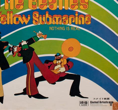 Yellow Submarine 1969 Japanese B2 Film Poster Orson And Welles
