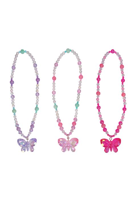 Fancy Flutter Necklace Fancy Beaded Necklace Charm Pendant