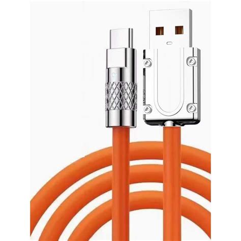 Jual Kabel Data W Fast Charging Micro USB Type C Lightning Kabel Data Metal Shopee Indonesia