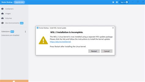 Docker Installation Sur Windows 10