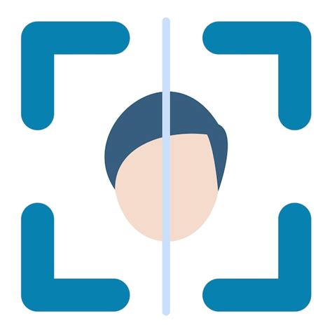premium vector vector design face scan icon style