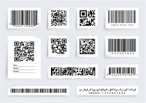 Etiqueta De Código Qr Etiquetas De Escaneo De Precio De Producto De