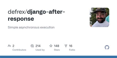 Github Defrexdjango After Response Simple Asynchronous Execution