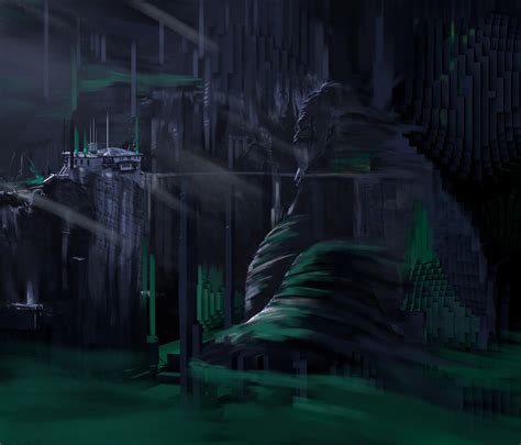 Artstation Underdark Fortress