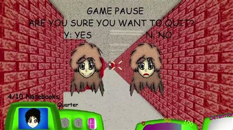 I Played Baldis Basics Genderbend Youtube