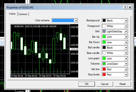 How Do I Change The Colours Of A Chart Help Center