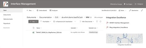 Message Mapping Excel Documentation Integration Excellence The Blog Of Whitepaper