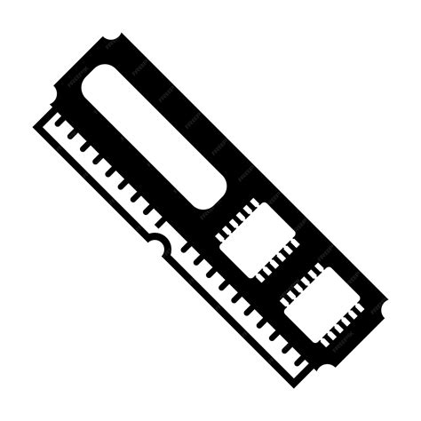 Premium Vector Computer Ram Icon Vector Illustration Symbol Design