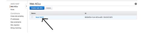 Configuring AWS WAF Web Application Firewall Webner Blogs ELearning Salesforce Web