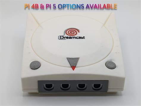 3d Printed Sega Dreamcast Case For Raspberry Pi 45 Retro Gaming Enclosure For Pi 4 And Pi 5
